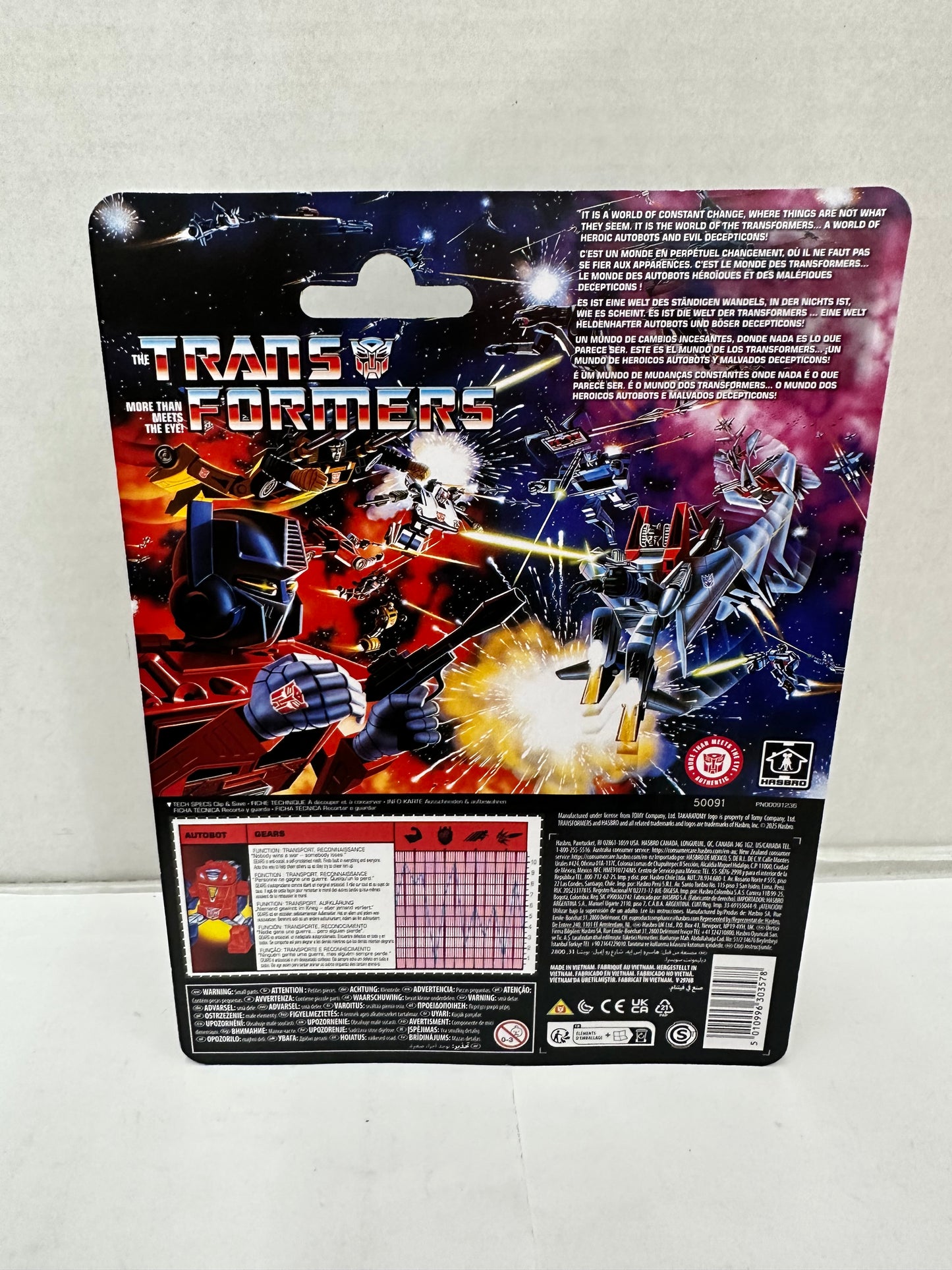 Hasbro Transformers Retro G1 Gears AUTOBOT Deluxe Class – Toys R Ross